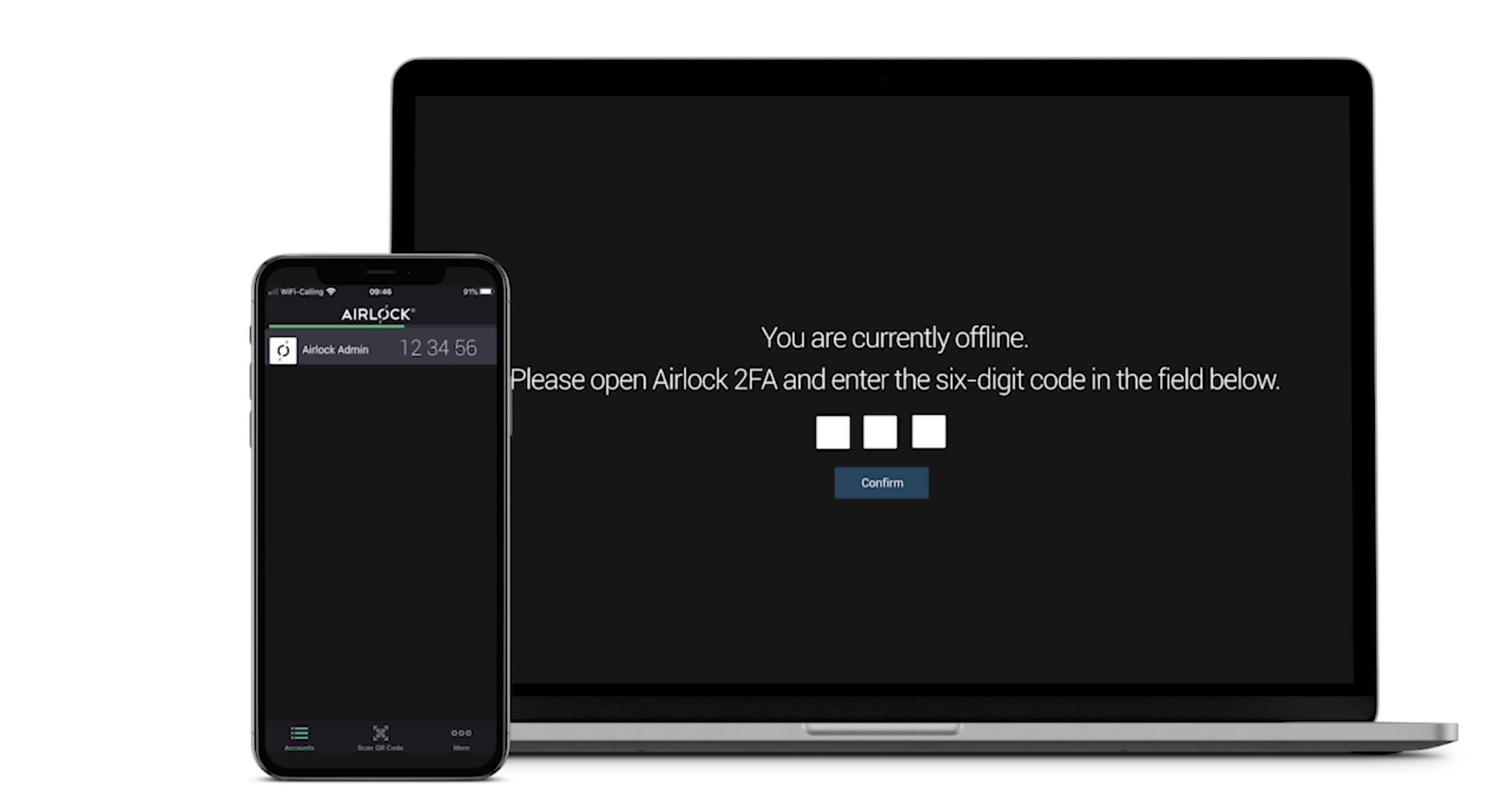 Features and advantages of 2FA | Airlock
